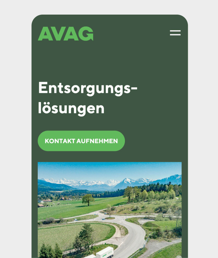 360° Rebranding für AVAG Umwelt AG